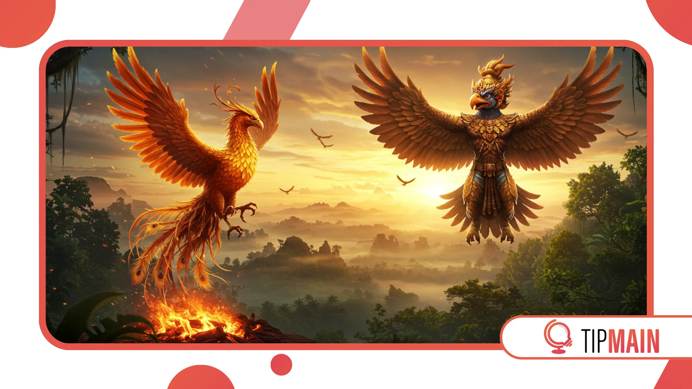 Mythical Birds: From Phoenix to Garuda